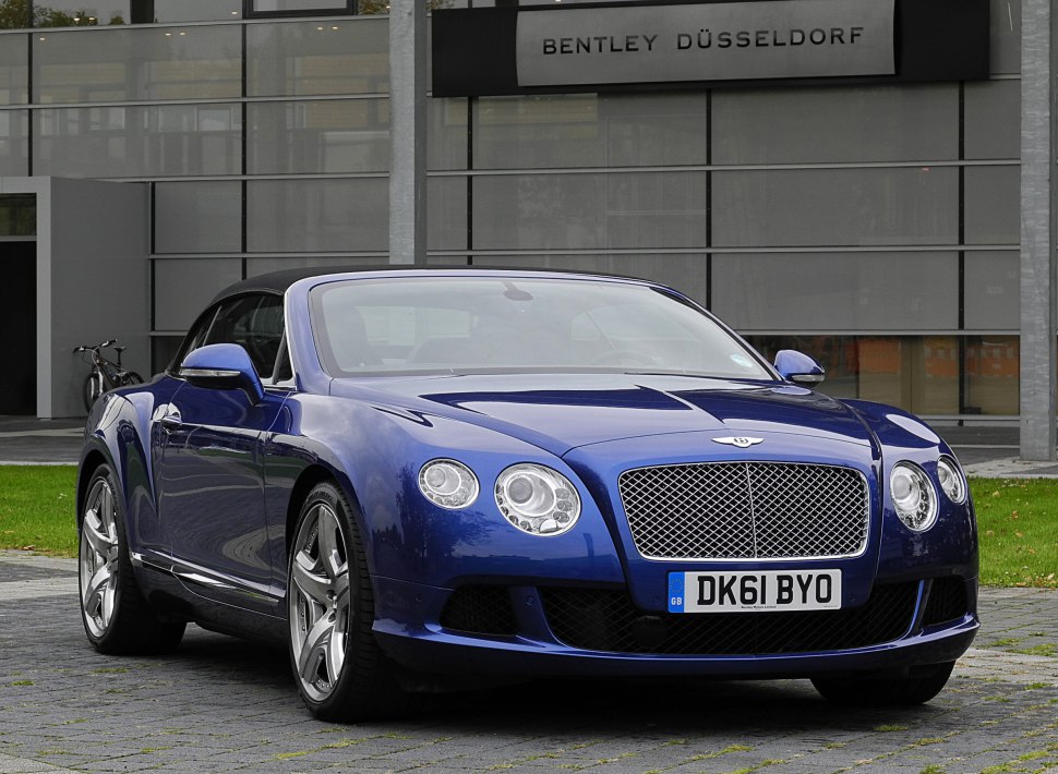 Bentley Continental GT II convertible Speed 6.0 W12 (616 Hp)